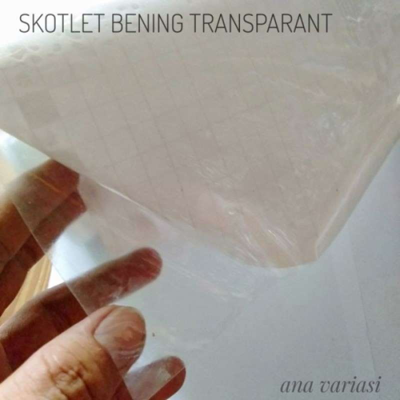 Promo New Skotlet Bening Transparan 1 Roll Skotlet Transparan Dof L45cm X P 15 M Terbaik ...