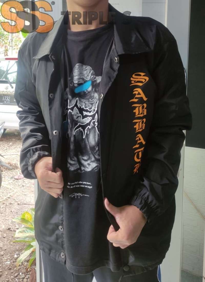 Promo Coach Jaket Sabbath Crew Joker Jacket Webtoon Wind Breaker Sepeda Bird - Hitam, S - Xxl ...