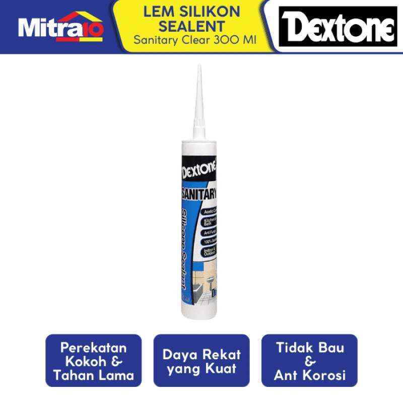 Jual Dextone Silicone Sealant Tbg Sanitary Clear 300ml Di Seller ...