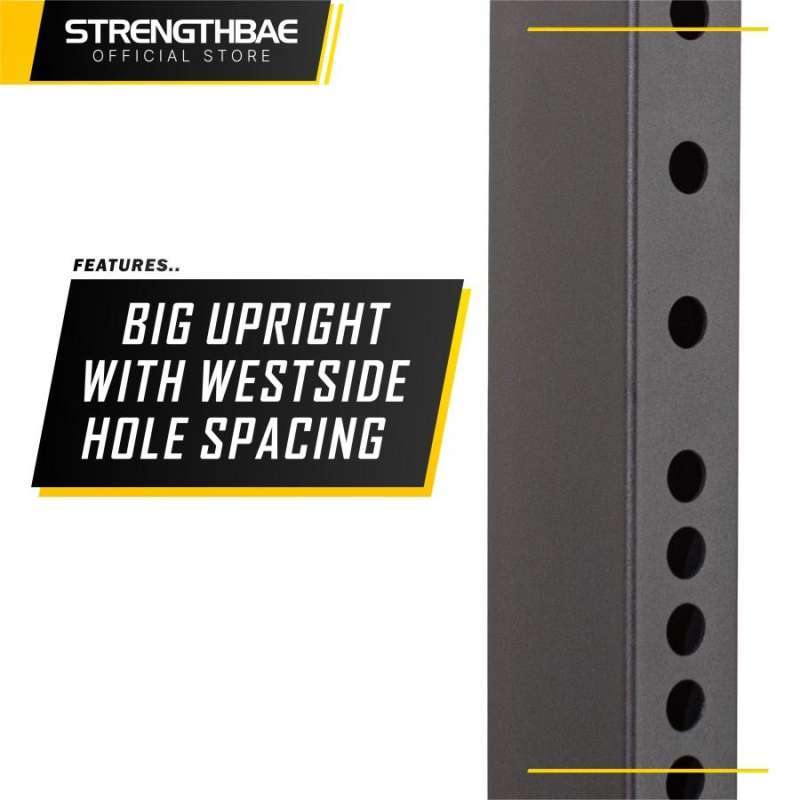 Jual Half Rack Strengthbae - Tiang Pull Up Bar Home Gym Squat Stand ...