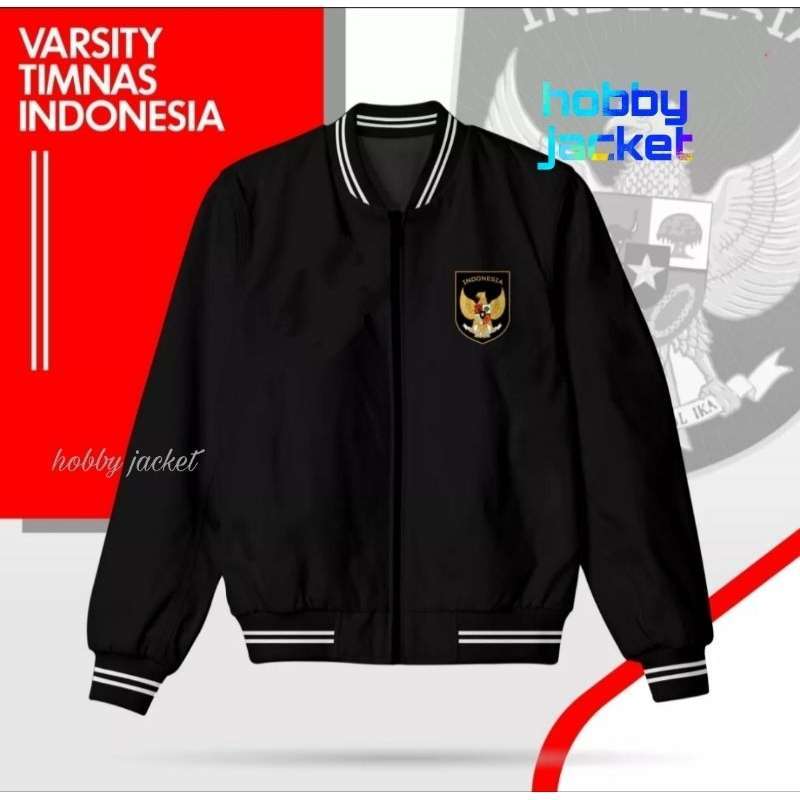 Promo Wolfstreet Jaket Varsity Timnas Keren Dan Nyaman - Xxl Timnas ...