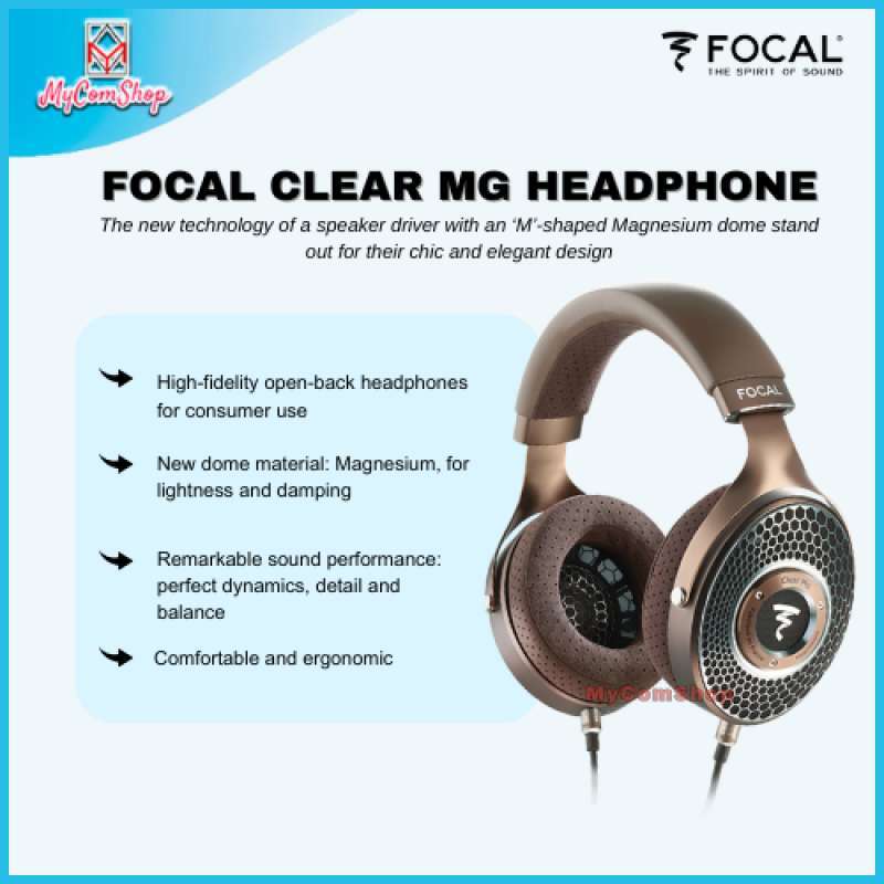 Jual Focal Clear Mg Hi Fi Exceptional Open Back Headphones Di Seller ...