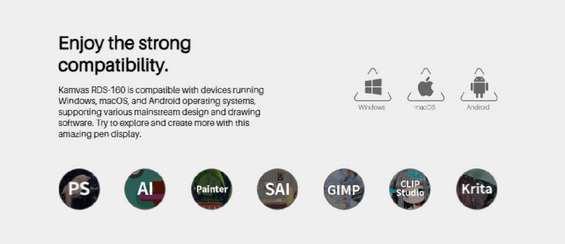 Promo Huion Kamvas Rds-160 Drawing Display Tablet Diskon 7% Di Seller ...