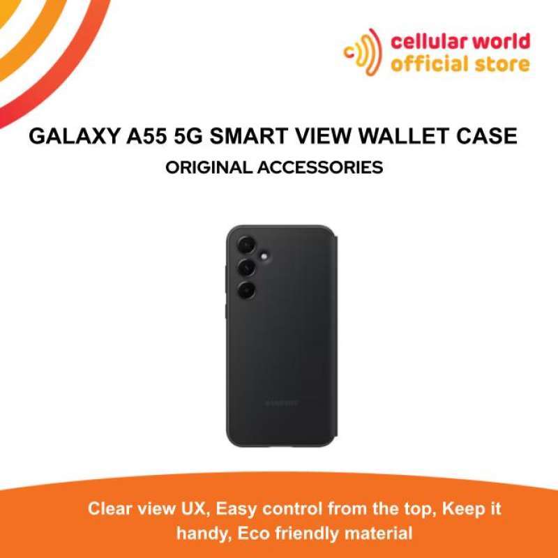 Jual Galaxy A55 5g Smart View Wallet Case Garansi Resmi - Balck Di Seller Cellular World ...