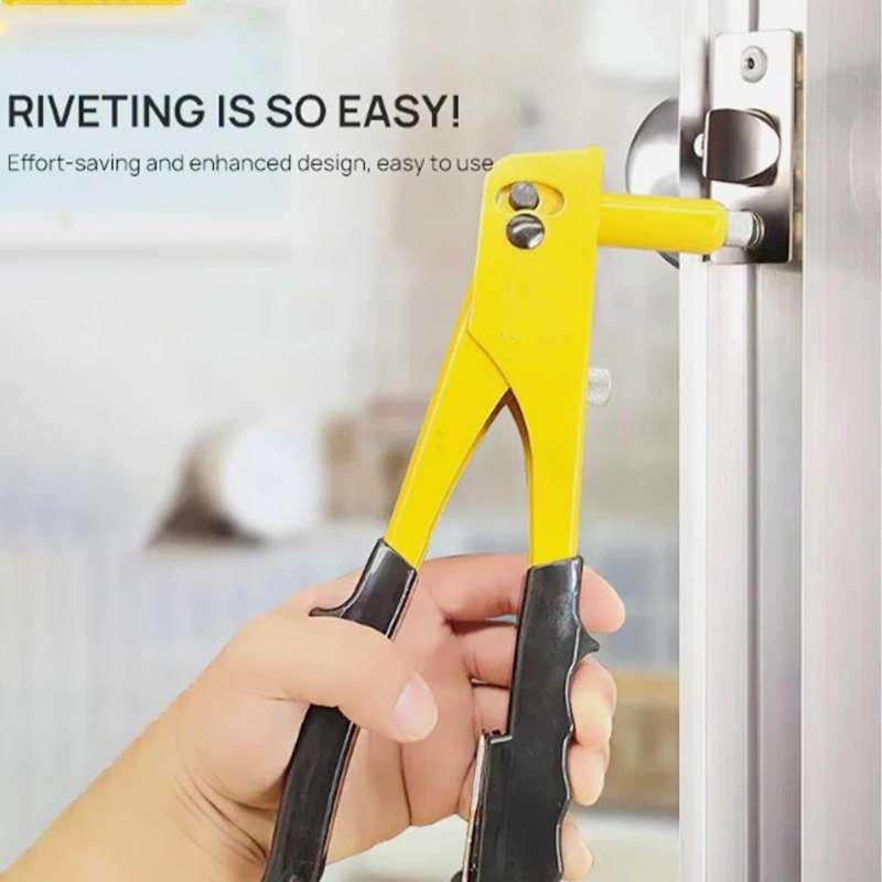 Jual Rivet Gun Hand Riveter Carbon Steel Adaptor 2.4-4.8mm Dl2310 Palu ...