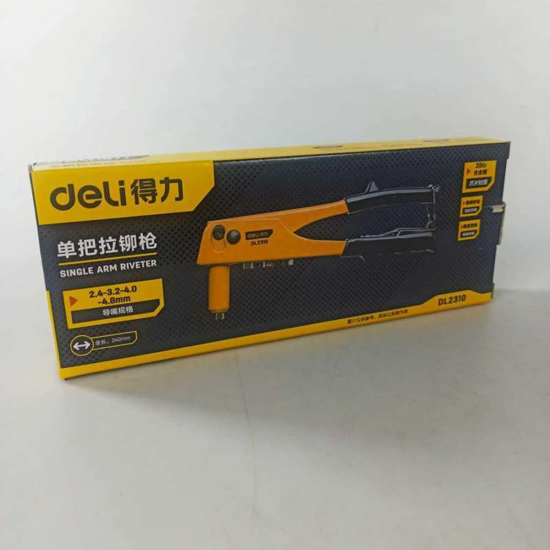 Jual Rivet Gun Hand Riveter Carbon Steel Adaptor 2.4-4.8mm Dl2310 Palu ...