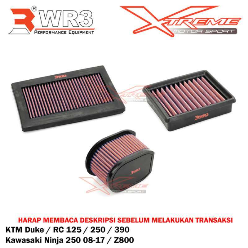 Promo Diskon Air Filter Udara Racing Wr3 Ktm Duke Rc 125 250 390 Ninja ...