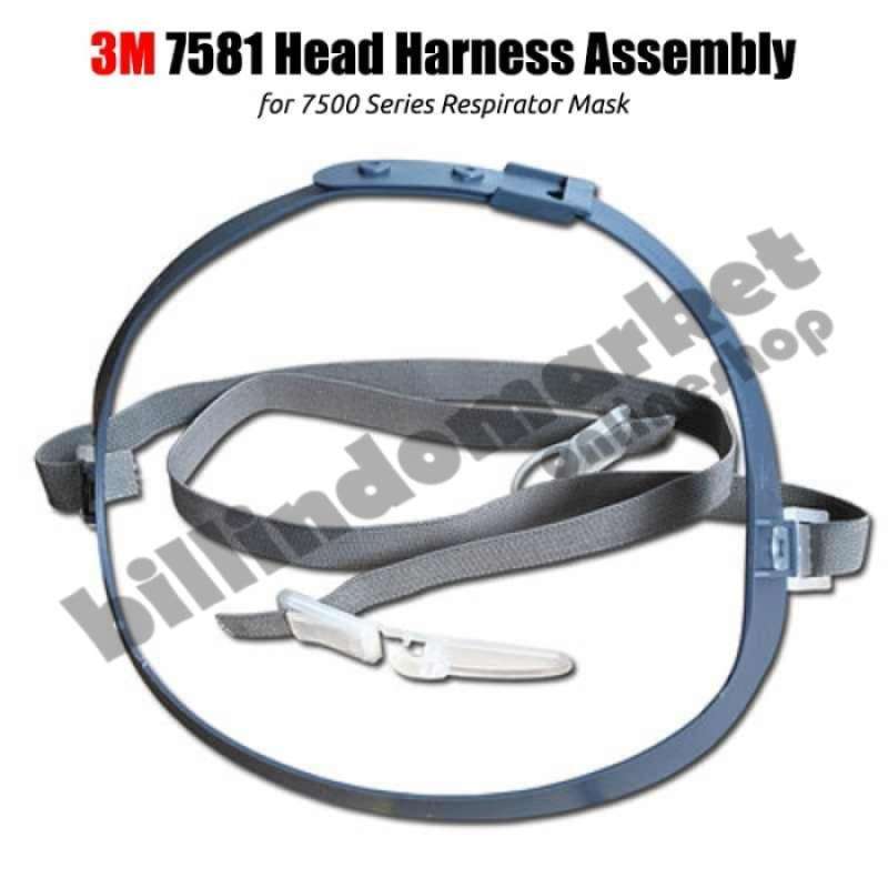 Promo 3m 7581 Head Harness Assembly For 7500 Series Respirator Tali ...