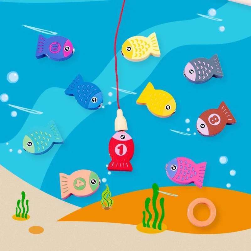 Jual Aa - Puzzle Kayu Anak Huruf Dan Angka Pancing Ikan Montessori ...