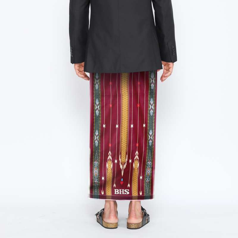 Jual Sarung Bhs Masterpiece Silver Motif M79 Sif Merah Kuning Di Seller ...