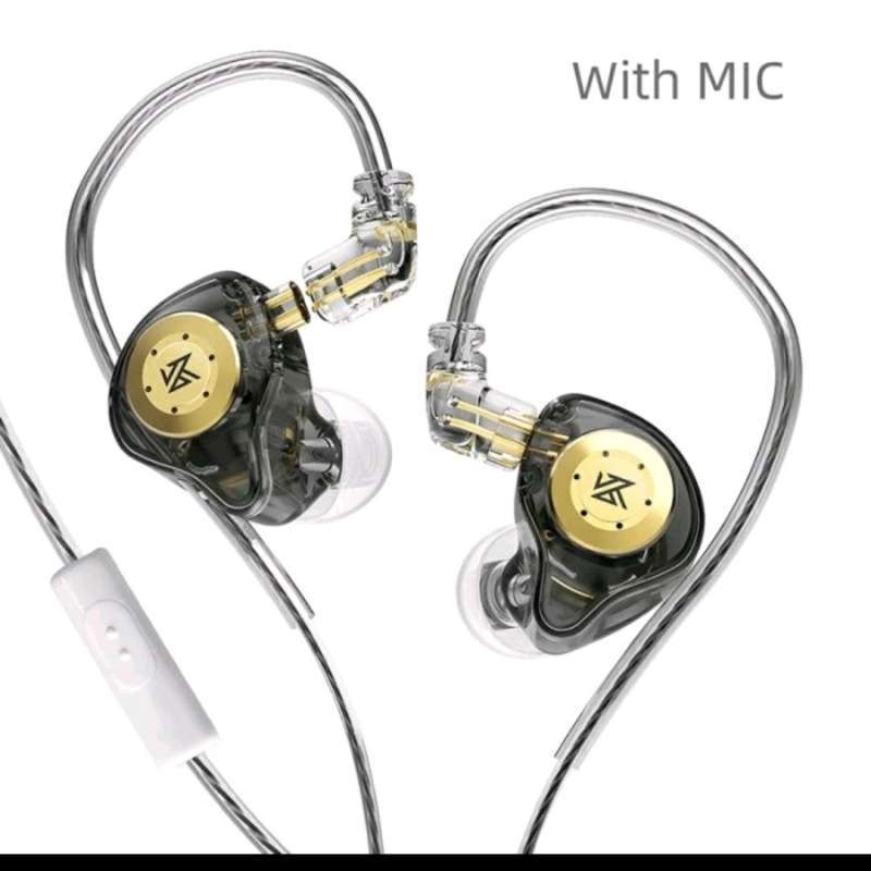 Jual Kz Edx Pro Mic Hibrid In Ear Earphone Headset Alt Trn Mt1 - Cyan ...