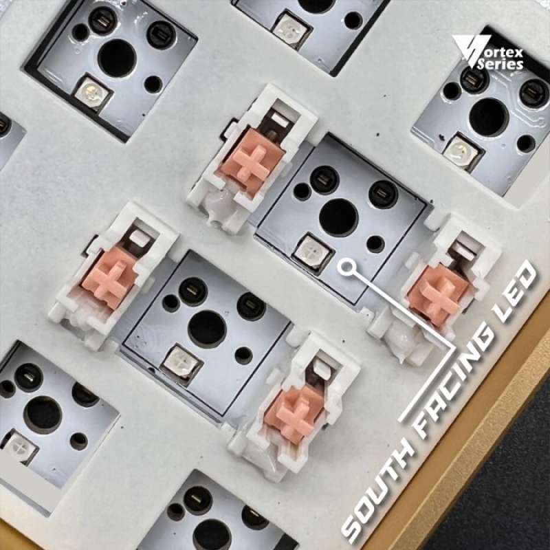 Jual Vortexseries Vx5 / Vx-5 Pro Barebone Metal Case Mechanical ...