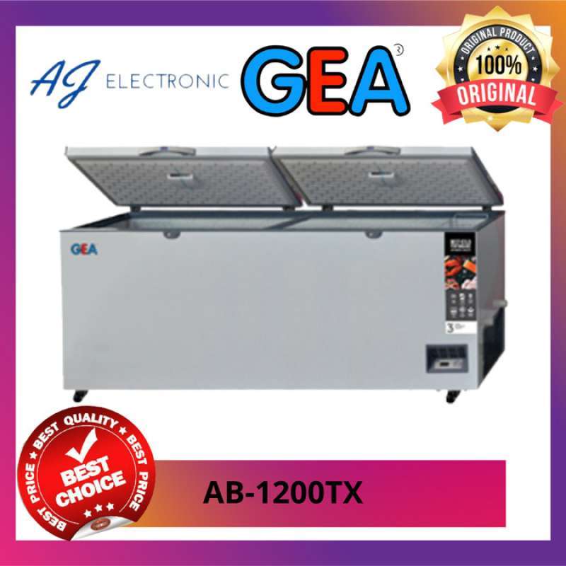 Jual Chest Freezer Box Gea Ab-1200-tx / Ab1200tx / Ab 1200 Tx , 1050 ...