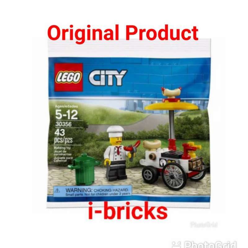 Promo Lego City Polybag 30356 Hot Dog Stand Diskon 50% Di Seller ...
