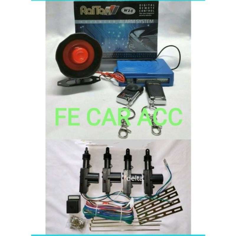 Jual Paket Alarm Raiton Central Lock 4 Pintu Universal Semua Jenis ...