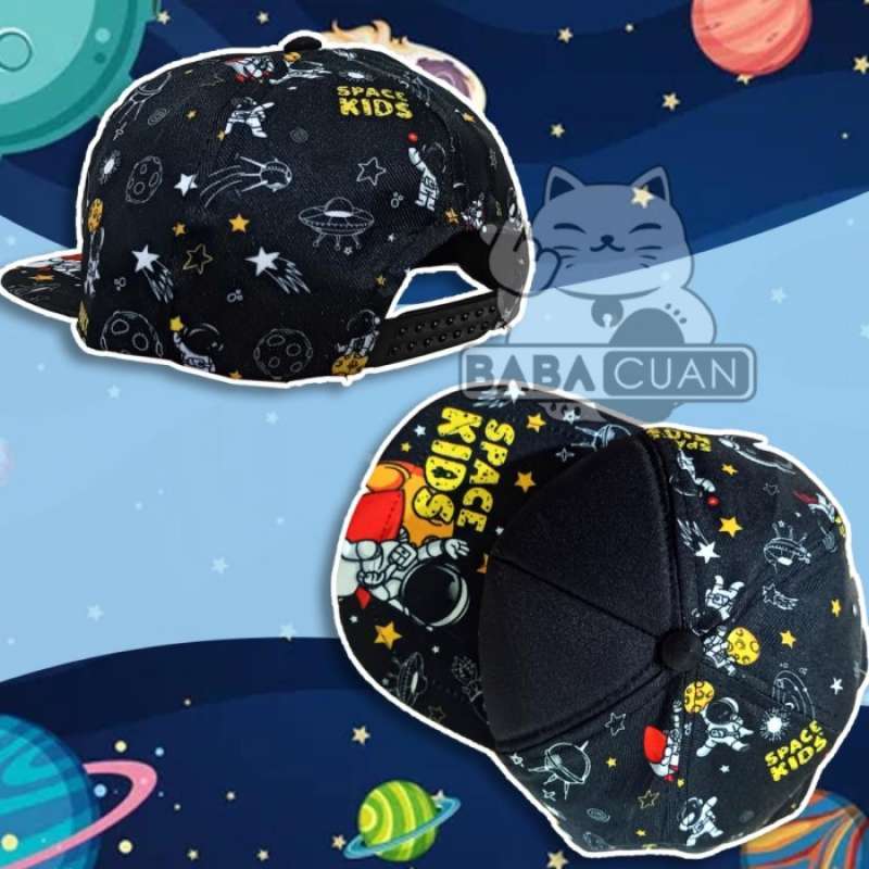 Jual Topi Anak Snapback Full Printing Alfabet / Huruf A-z - Astro G Di ...