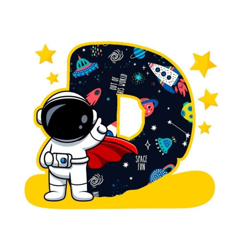 Jual Topi Anak Snapback Full Printing Alfabet / Huruf A-z - Astro D Di ...