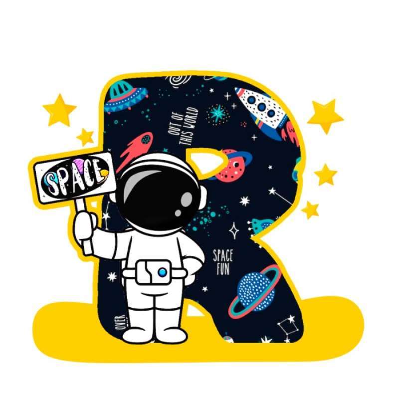 Jual Topi Anak Snapback Full Printing Alfabet / Huruf A-z - Astro R Di ...