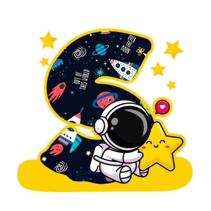 Jual Topi Anak Snapback Full Printing Alfabet / Huruf A-z - Astro S Di ...