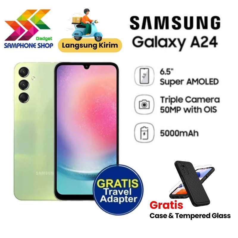 Jual Samsung Galaxy A24 Lte 8/128 Gb Garansi Resmi Sein - Hitam Di ...