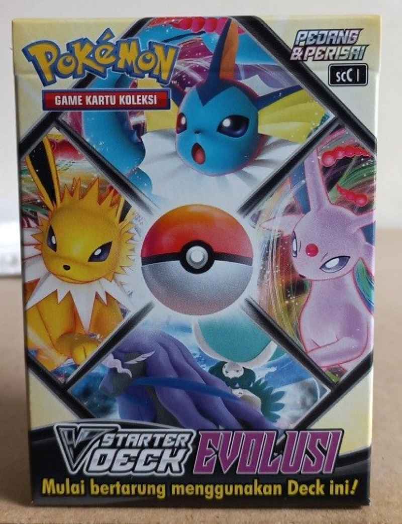 Promo Kartu Pokemon Tcg Seri 9 V Starter Deck Evolusi Scc1 Pedang Perisai Diskon 23% Di Seller ...
