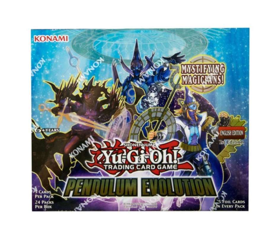 Promo Eng Yu-gi-oh! Tcg Booster Box - Pendulum Evolution Yugioh Diskon 23% Di Seller Megariya ...