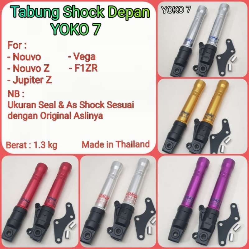 Promo Tabung Shock Depan Yoko 7 Nouvo Z, Nouvo Lele, Z, Vega, F1 Zr Diskon 23% Di Seller ...