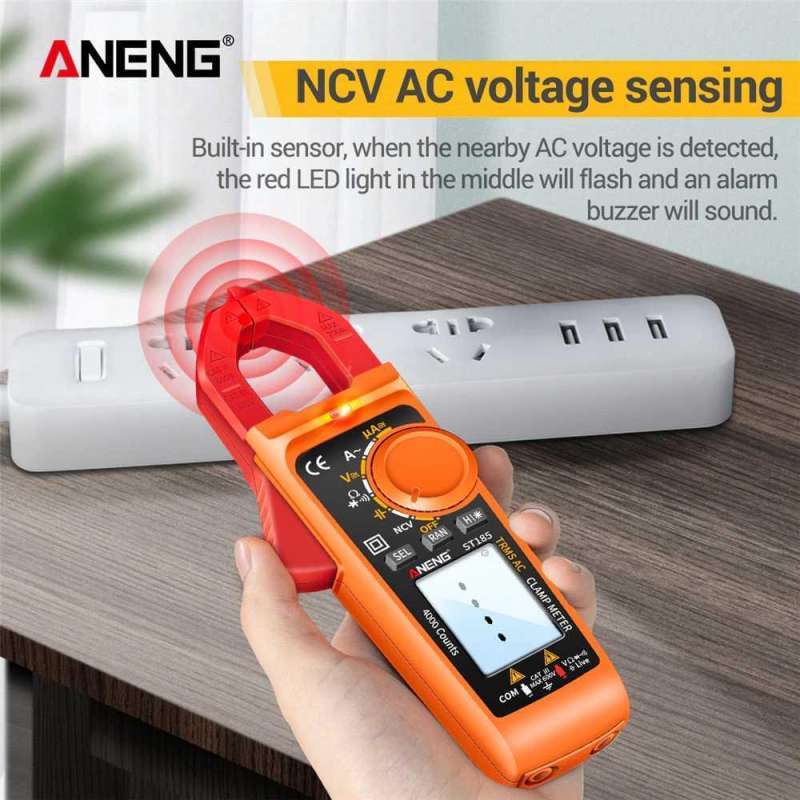 Jual Digital Multimeter Voltage Tester Clamp St185 Tespen Listrik Alat ...
