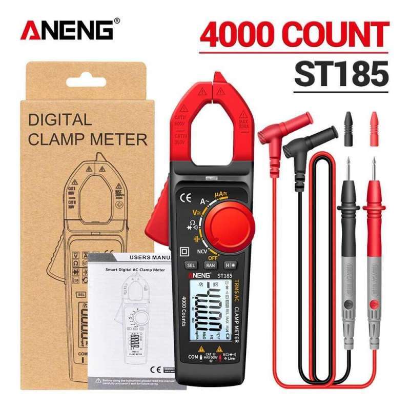 Jual Digital Multimeter Voltage Tester Clamp St185 Tespen Listrik Alat ...