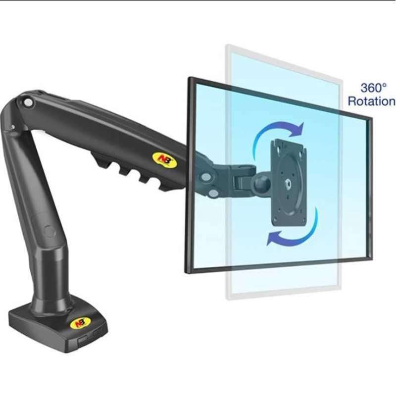 Promo North Bayou Universal Monitor Arm Bracket 2-9kg 17-30 Inch Nb-f80 ...
