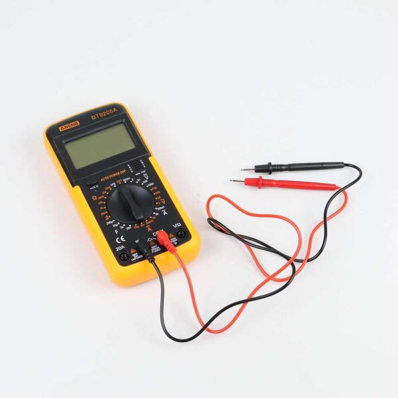 Promo Digital Multimeter Voltage Tester Dt9205a Tespen Listrik Alat ...