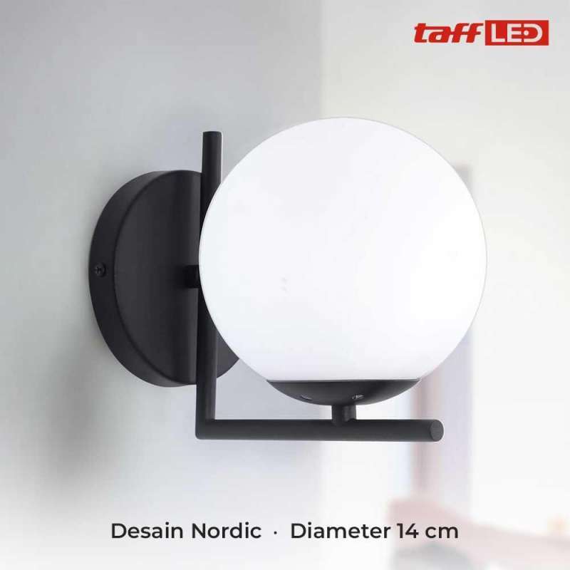 Jual Fitting Lampu Dinding Wall Lamp Nordic Diameter 14cm Xd-2027 Lampu ...