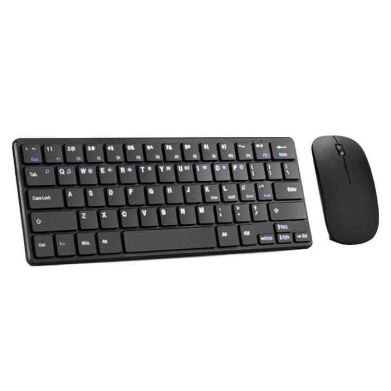 Jual Kimsnot Wireless Keyboard Mouse Combo Set Ergonomic 64 Keys 2 4ghz