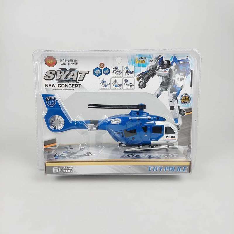 Jual Ky Mainan Action Figure Helikopter Transformer Deformation Robot ...