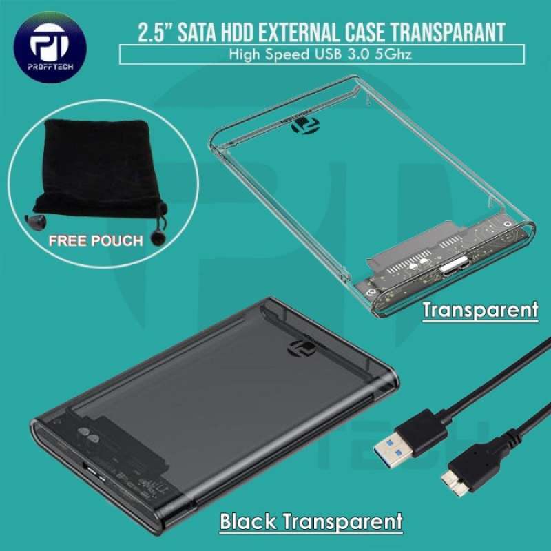 Promo Casing Hardisk Hdd External Enclosure 2.5 Sata Usb 3.0 Transparan ...