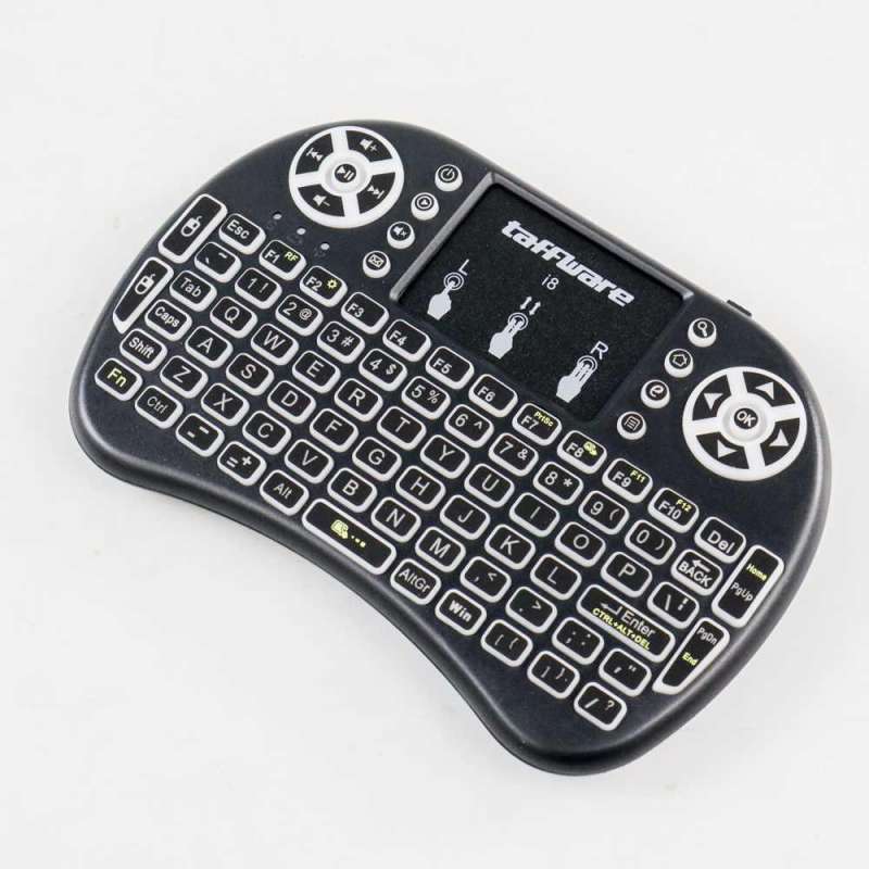 Jual Air Mouse Wireless Mini Keyboard Rgb 2.4ghz Dengan Touch Pad I8 ...