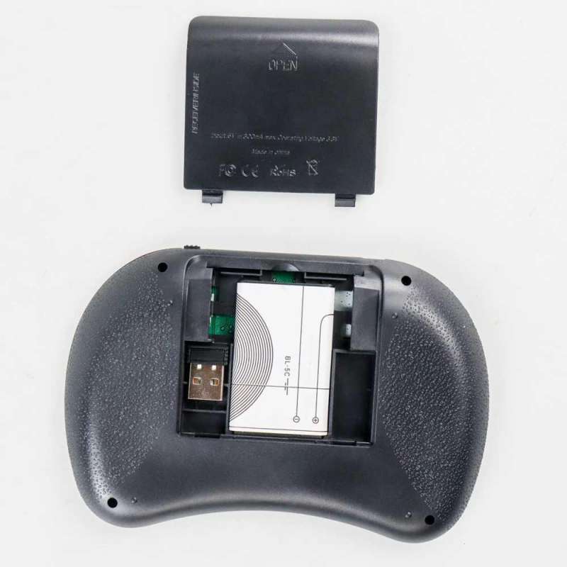 Jual Air Mouse Wireless Mini Keyboard Rgb 2.4ghz Dengan Touch Pad I8 ...