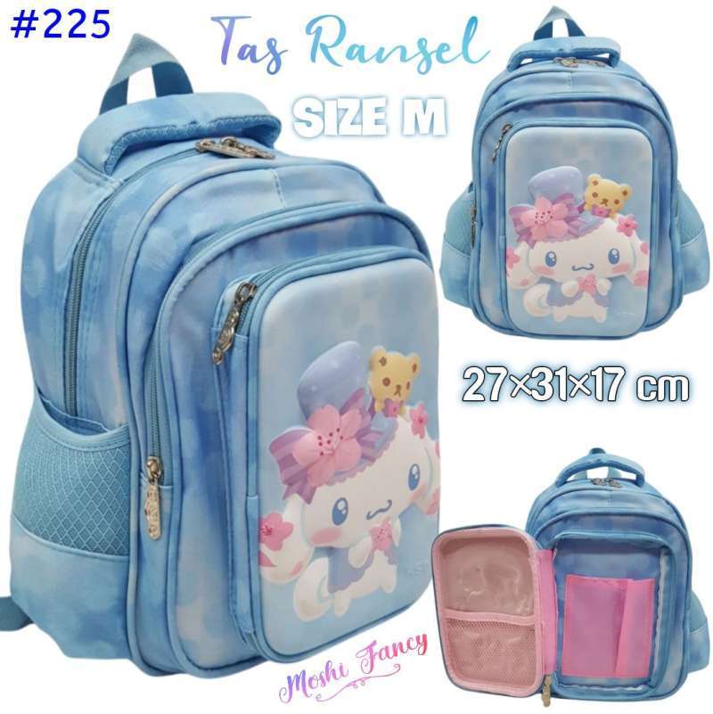 Jual Tas Ransel Anak Cinnamoroll / Tas Pencil Case Sanrio Cinamorol / Tas Sekolah Anak ...