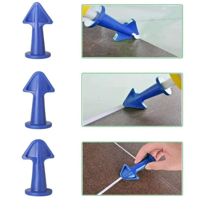 Jual Hghomeart Set Nozzle Kepala Lem Ubin Caulking Finisher Hg2598 Palu ...