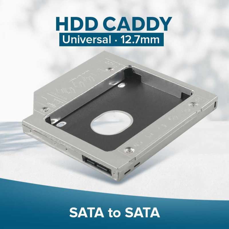 Jual Universal 2.5 Inch Hdd Caddy 12.7mm Sata To Sata Tsr122 Harddisk Eksternal Casing Hardisk ...