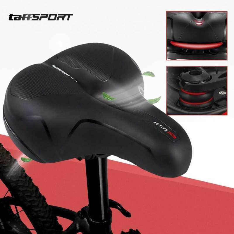 Jual Sadel Sepeda Bike Saddle Leather Model Absorber Ball Zf10 Lampu ...