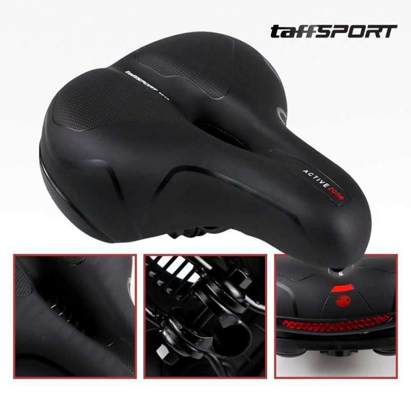 Jual Sadel Sepeda Bike Saddle Leather Model Absorber Ball Zf10 Lampu ...