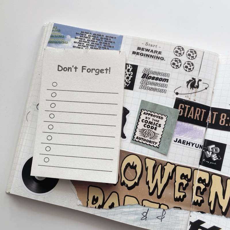 Jual [halopolaroid] Memo Pad Aesthetic Memo Note Paper Notepad - Don’t ...