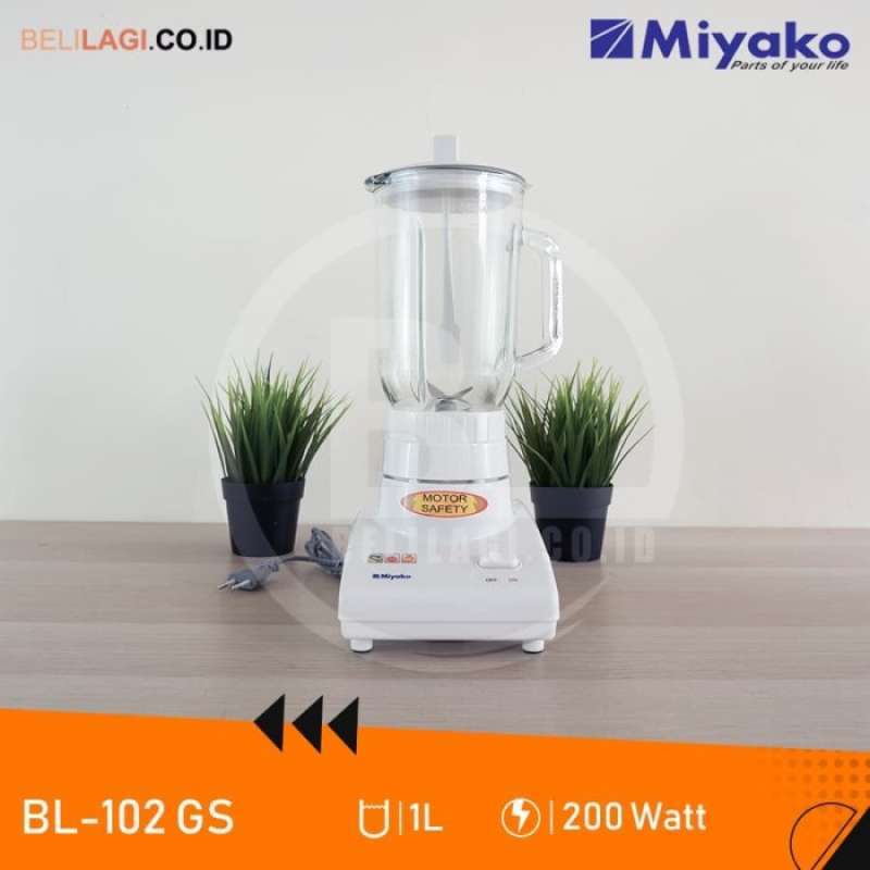 Promo Miyako Blender 3in1 Kaca Bl 102gs / Bl 102 Gs - 1l Diskon 25% Di Seller Gansirsa ...