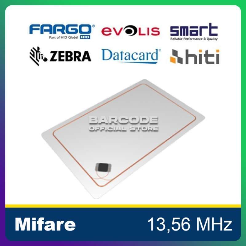 Jual Kartu Pvc Rfid Card 13,56 Mhz - 13,56mhz Mifare ( Read Write ) Di ...