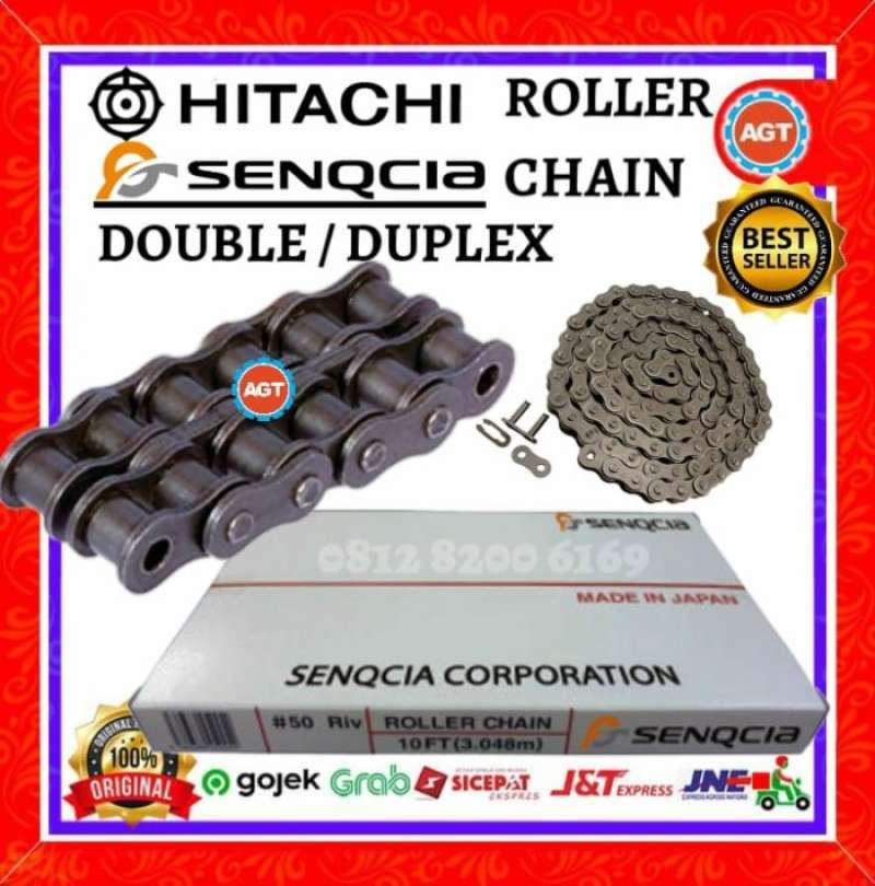 Promo Roller Chain Rs 160 Double -senqcia Harga Murah ( Rantai Japan ...