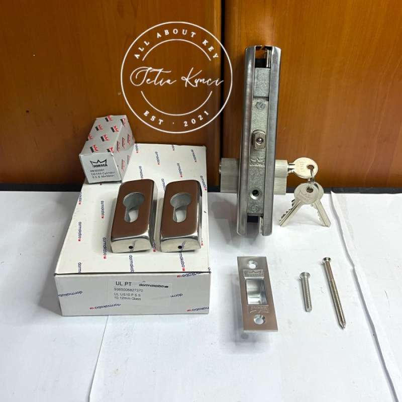 Jual Patch Fitting Dorma Us 10 Kunci Pintu Kaca Frameless Glass Lock ...