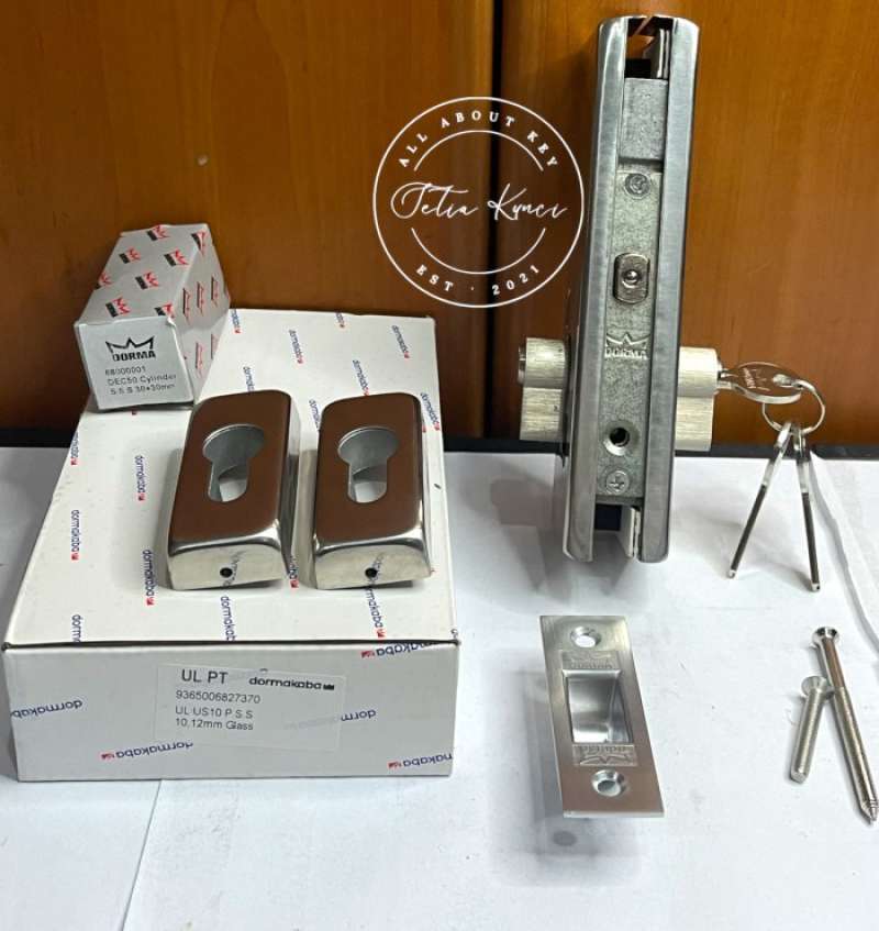 Jual Patch Fitting Dorma Us 10 Kunci Pintu Kaca Frameless Glass Lock ...