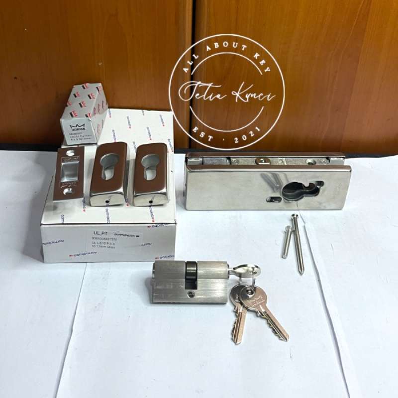 Jual Patch Fitting Dorma Us 10 Kunci Pintu Kaca Frameless Glass Lock ...