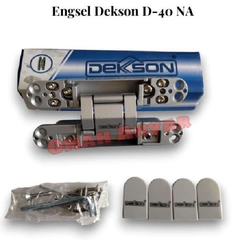 Jual Engsel Tanam Concealed Dekson Hinge Door Seal Dekson - D-120 Black ...